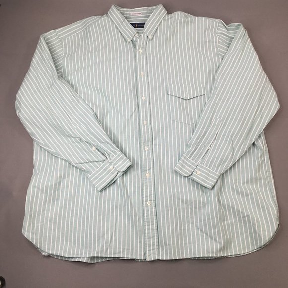 Ralph Lauren | Shirts | Ralph Lauren Mens Button Down Mint Green White ...